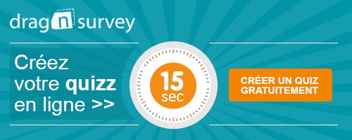 Créer un quiz pour évaluer les connaissances – Drag'n Survey